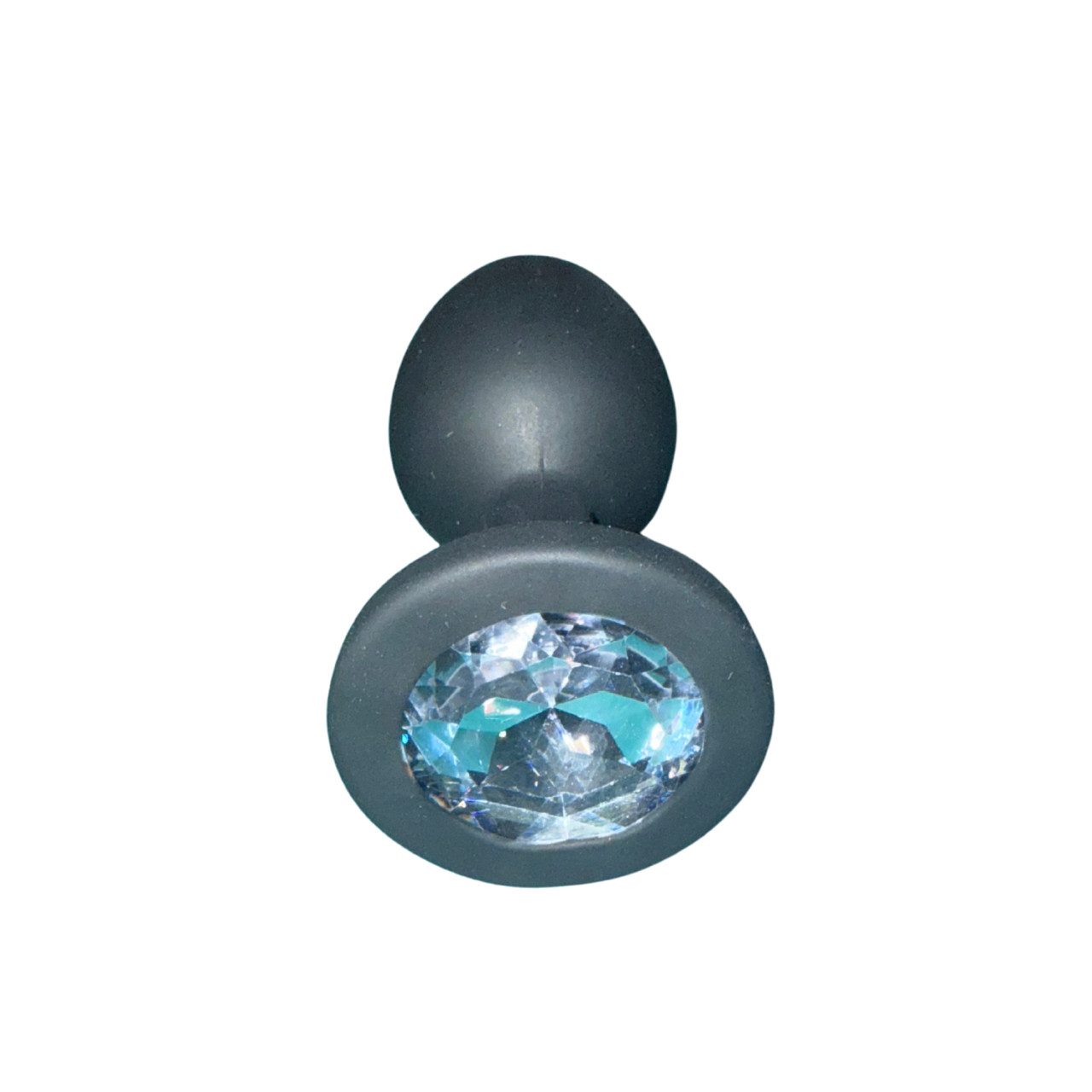 Huawen Silicone Anal Plug Black Small Sexy Boutique
